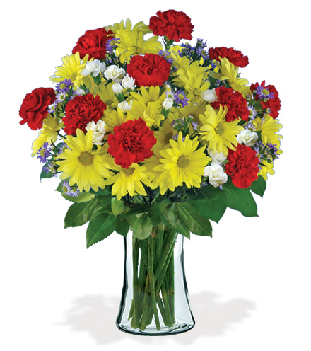 Cheerful Greetings Bouquet | Blooms Today